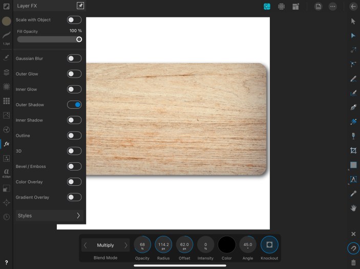 Fine Art Affinity Designer For Ipad Wood Burn Effect Tutorial