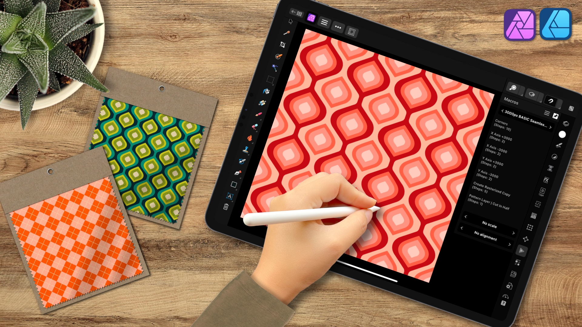 Seamless Pattern Design Hacks In Affinity Photo Designer Class